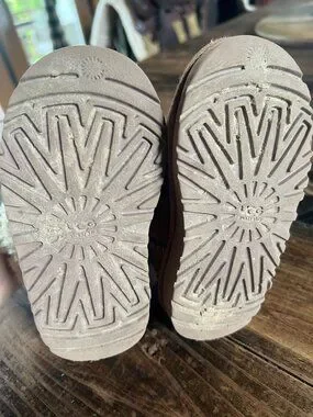 UGG | Shoes | Ugg Girls Bailey Bow Ii Suede Water Resistant Family ...